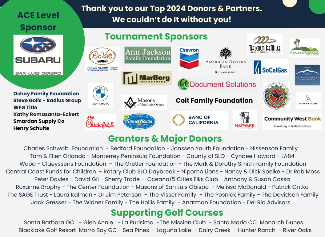 Partners - First Tee - Central Coast